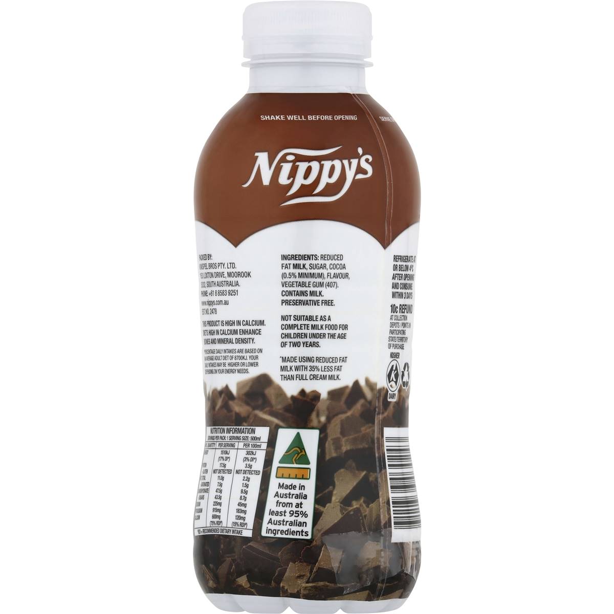 Nippy's Iced Chocolate Flavoured Milk 500ml | Woolworths Nippy's Iced Chocolate Flavoured Milk 500ml | Woolworths
