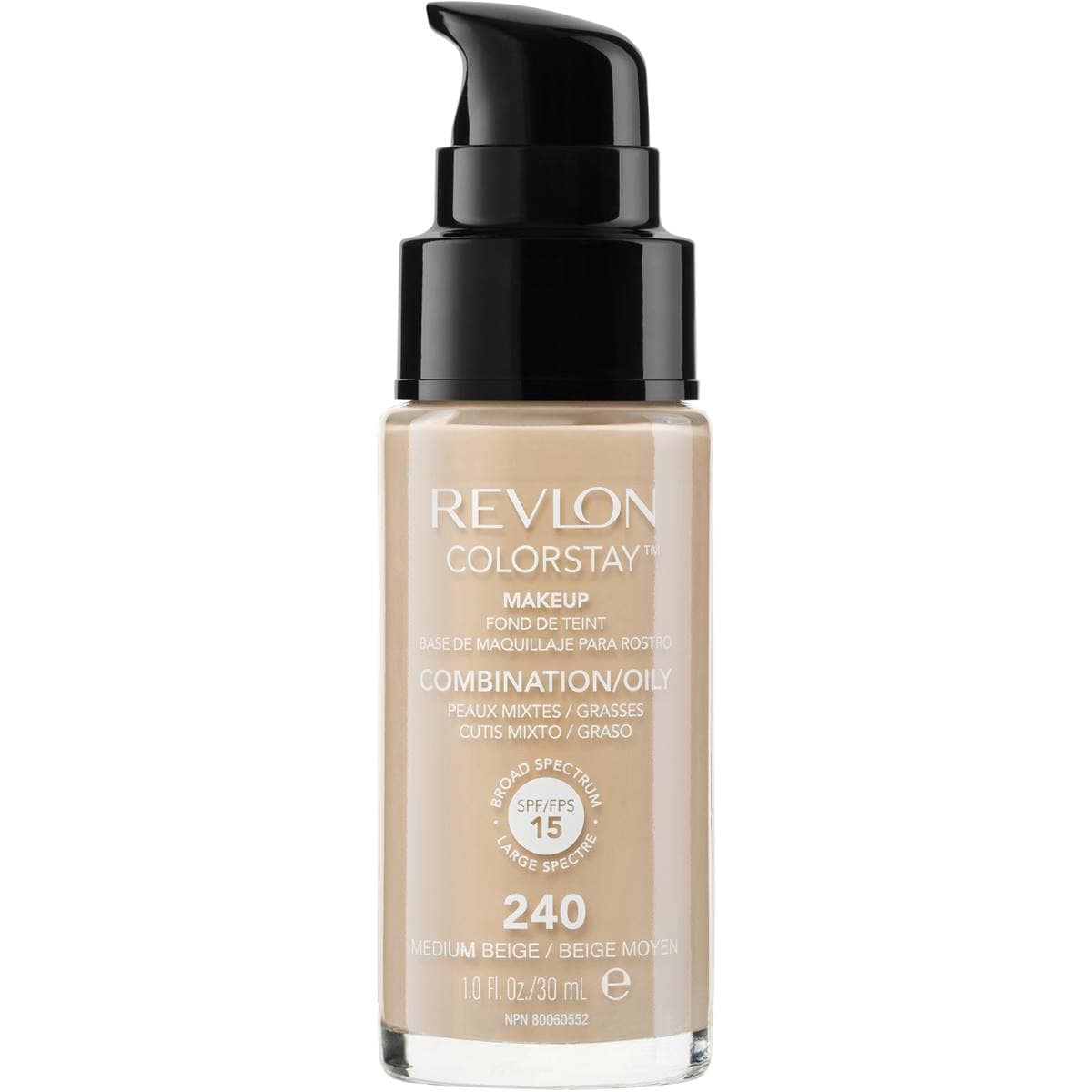 Revlon ?colorstay Makeup Foundation Combination Oily Medium Beige 30ml ...