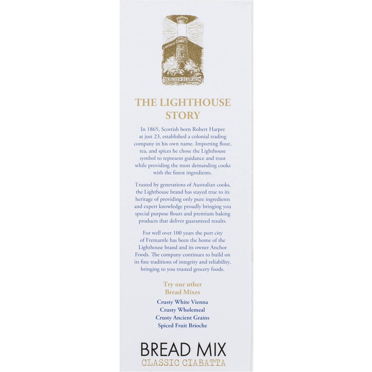 Lighthouse Ciabatta Bread Mix 1kg | Woolworths