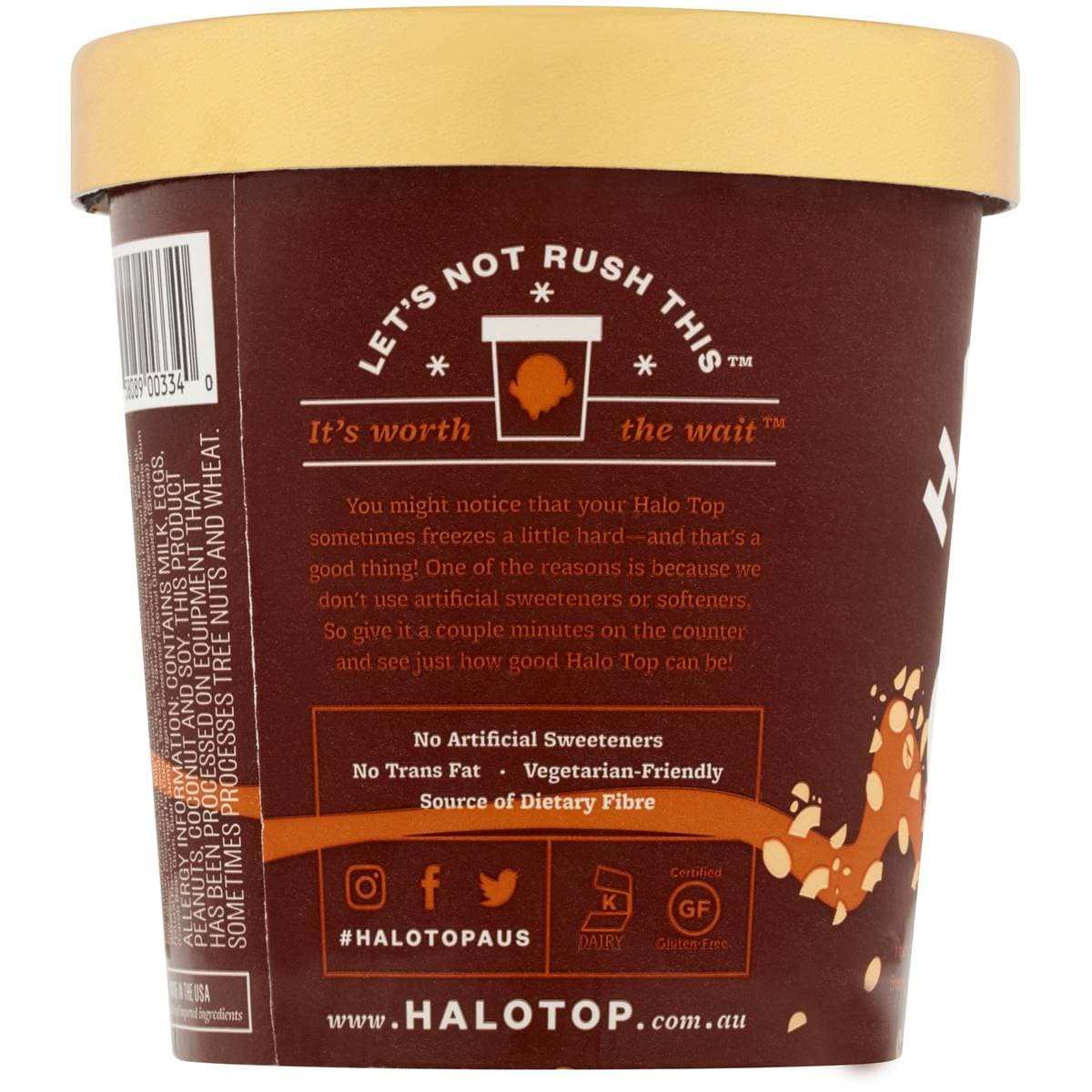 Halo Top Candy Bar 473ml | Woolworths