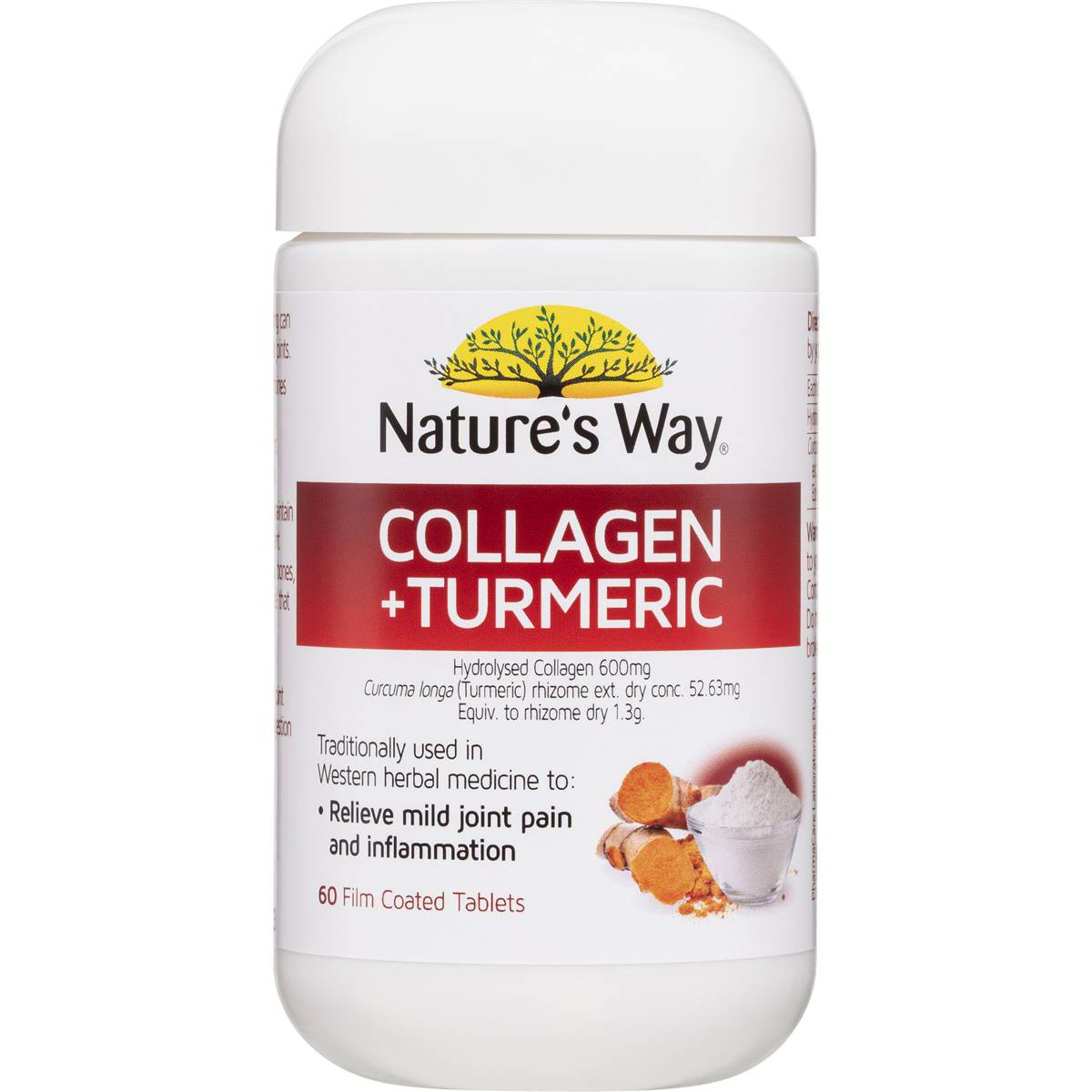 Nature's Way Super Foods Collagen Turmeric 60 Pack | Woolworths