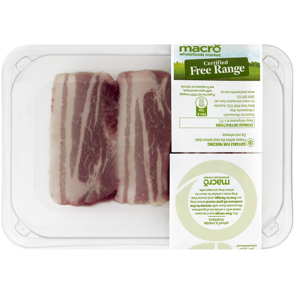Macro Free Range Australian Pork Spare Ribs 250g - 500g | Woolworths