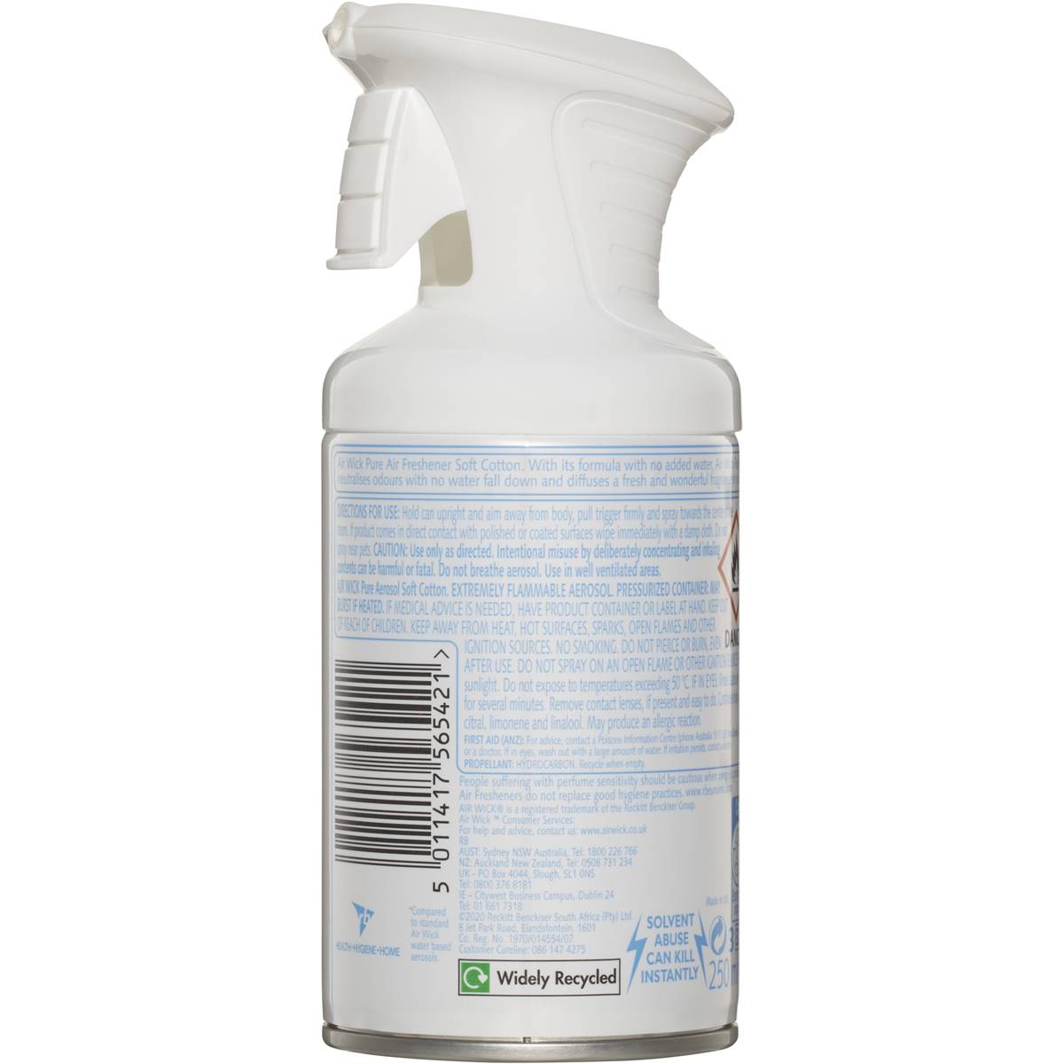 Air Wick Pure Aerosol Soft Cotton 159g | Woolworths