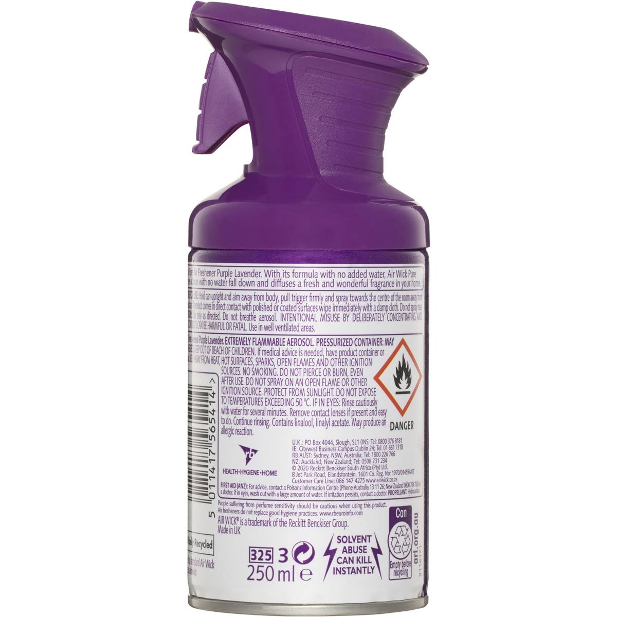 Air Wick Pure Aerosol Purple Lavender 159g | Woolworths