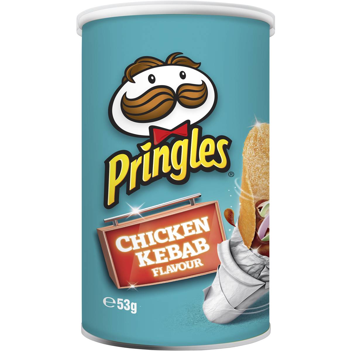 Pringles Chicken Kebab Flavour Chips 53g | Woolworths