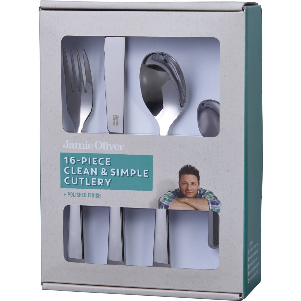 Jamie Oliver Cutlery Set 16 Pieces | Woolworths