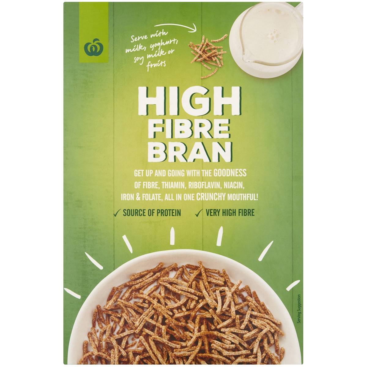 Woolworths High Fibre Bran 500g | Woolworths