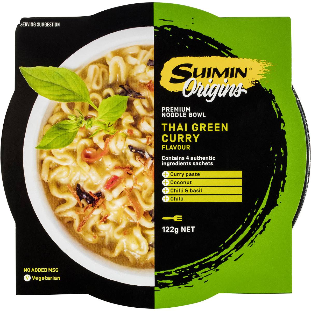 Suimin Noodles Thai Green Curry 122g | Woolworths