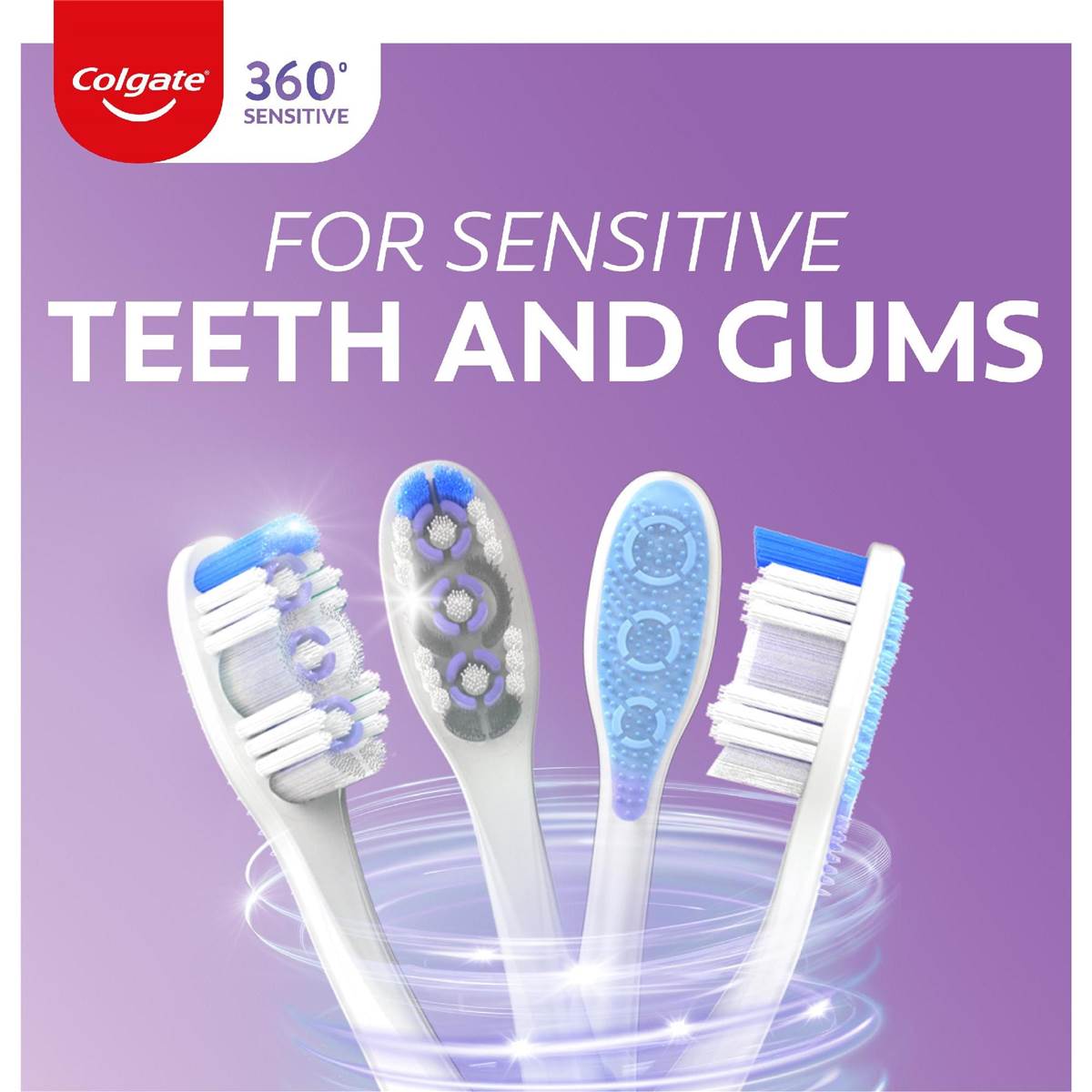 Colgate Toothbrush 360 Pro-relief Teeth Pain Soft 2 Pack | Woolworths