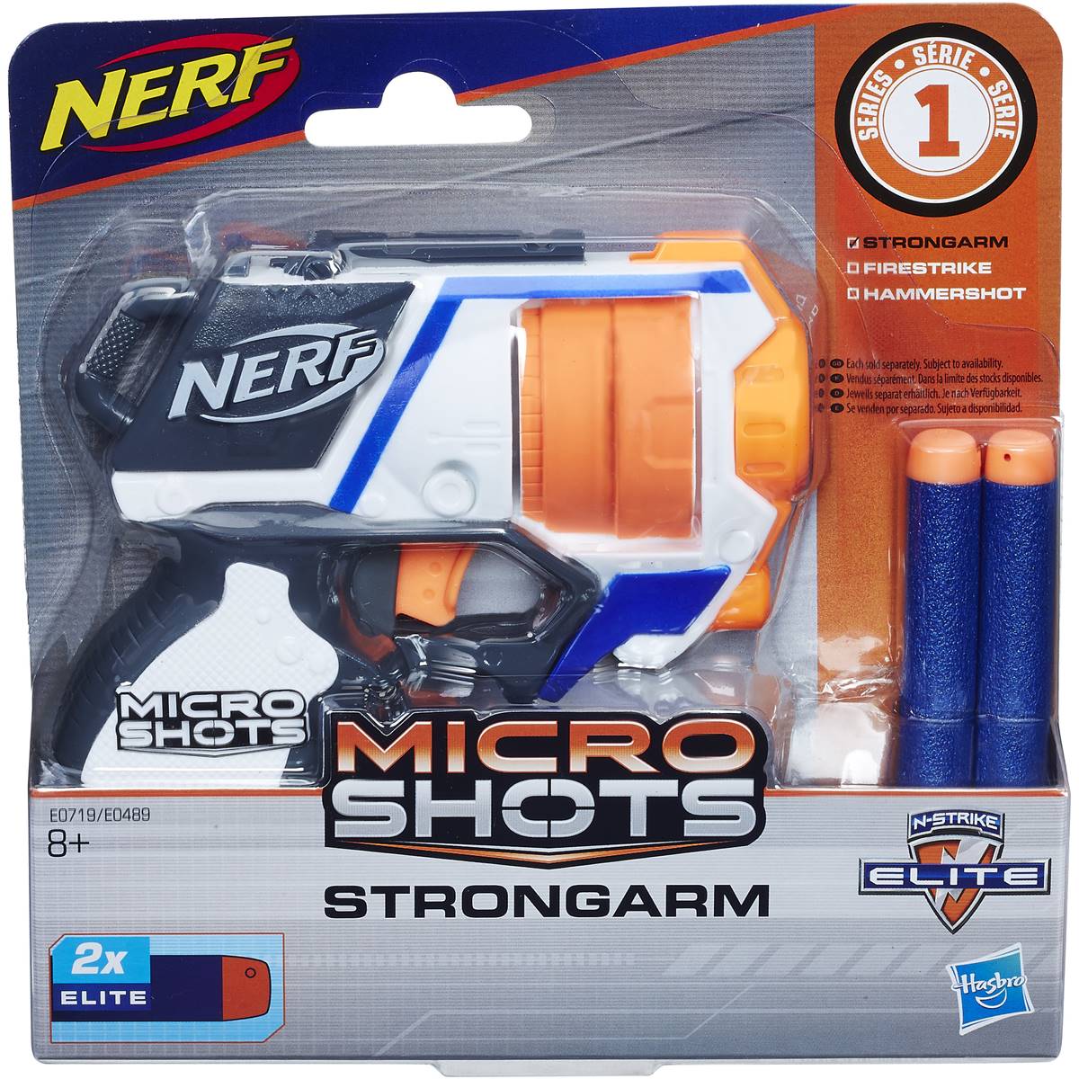 Hasbro Nerf Micro Shots Hammershot Assorted Each | Woolworths