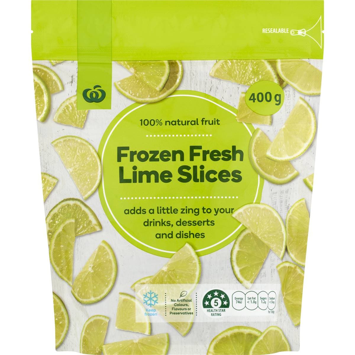 Woolworths Frozen Lime Slices 400g | Woolworths