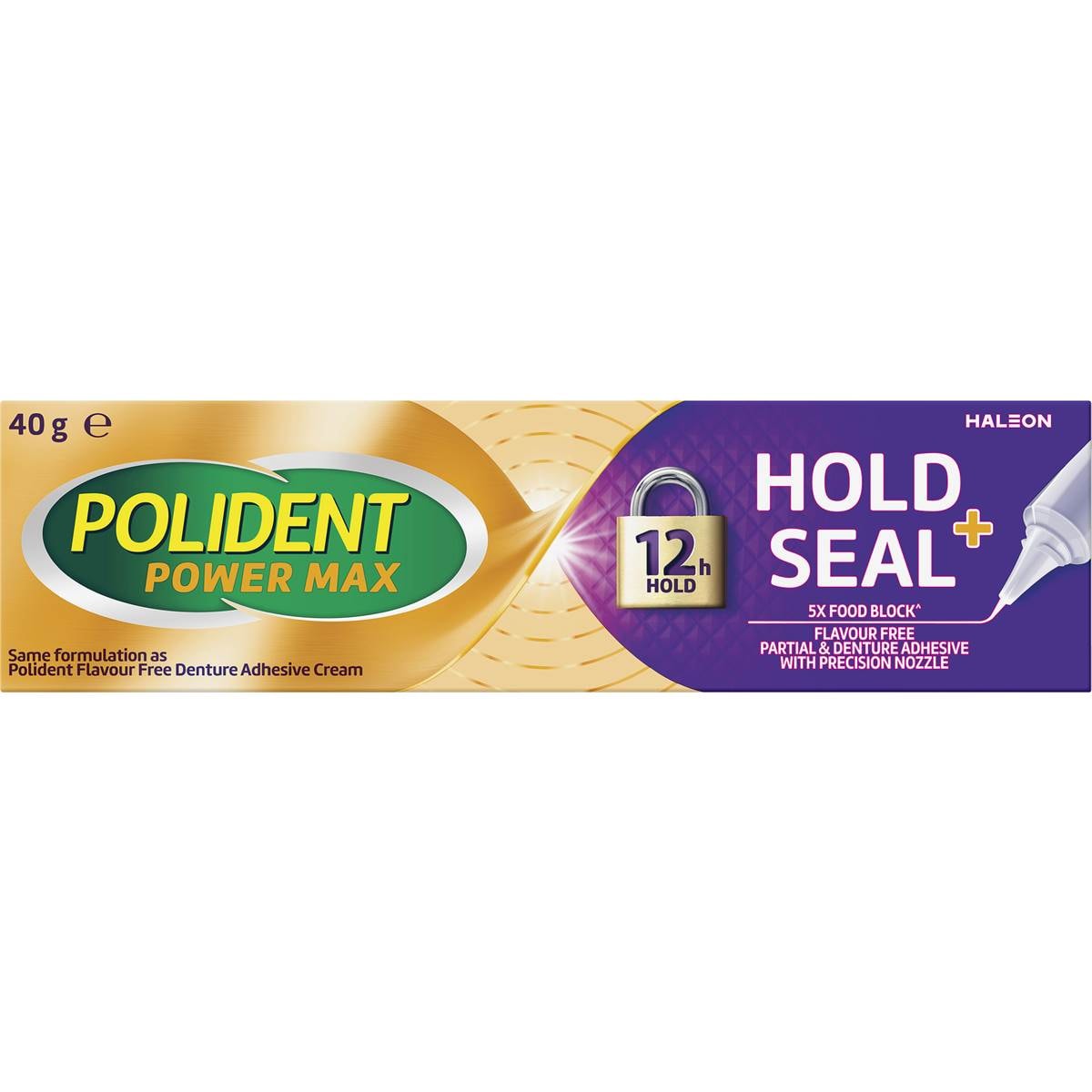 Polident Hold & Seal Adhesive Cream 40g | Woolworths