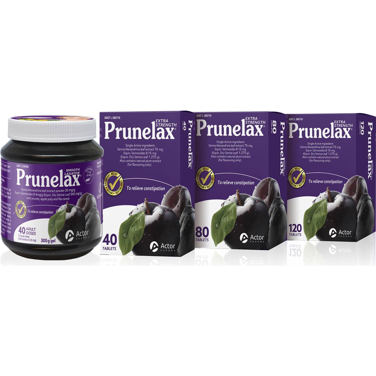 Prunelax Extra Strength Tablets 80 Pack | Woolworths