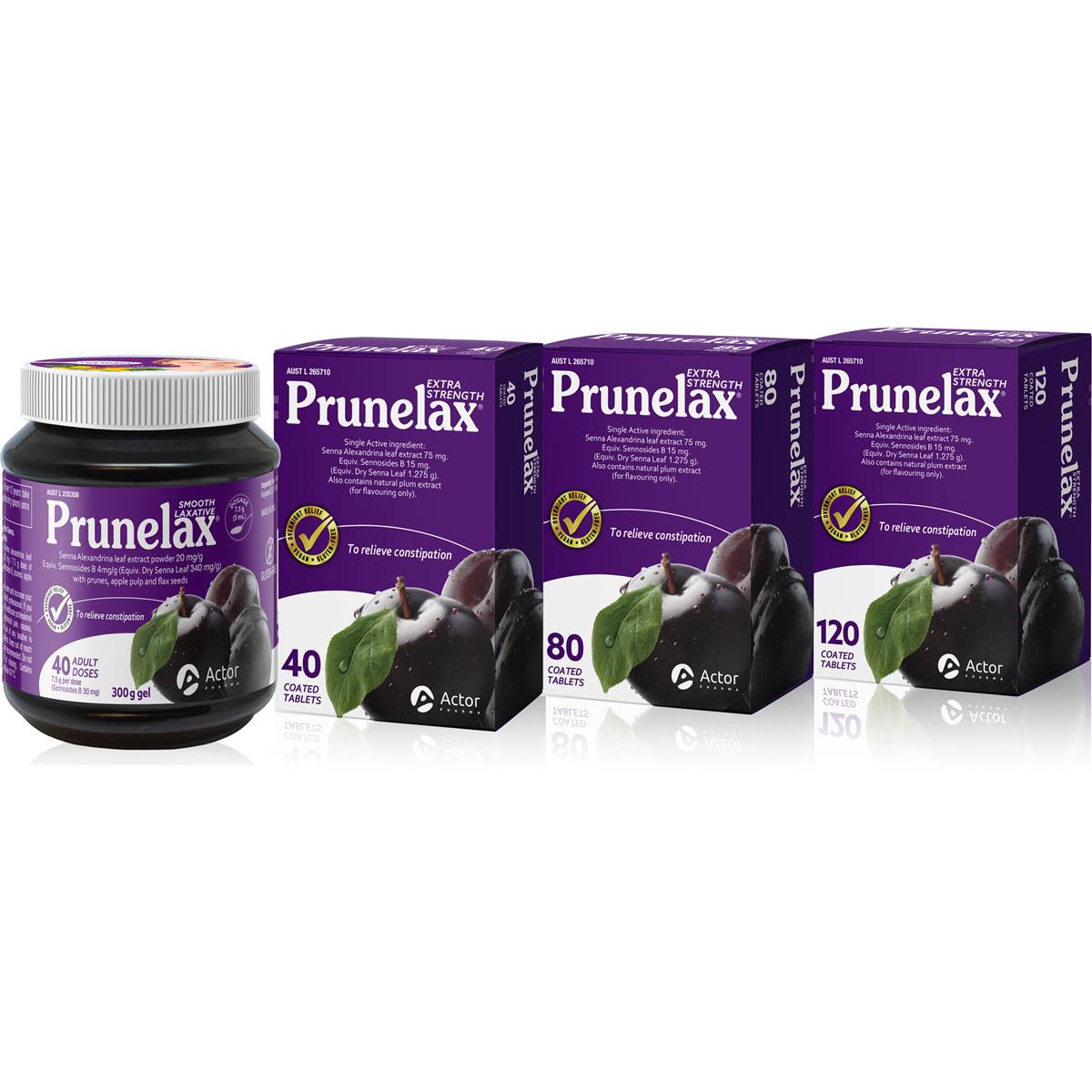 Prunelax Extra Strength Tablets 80 Pack | Woolworths