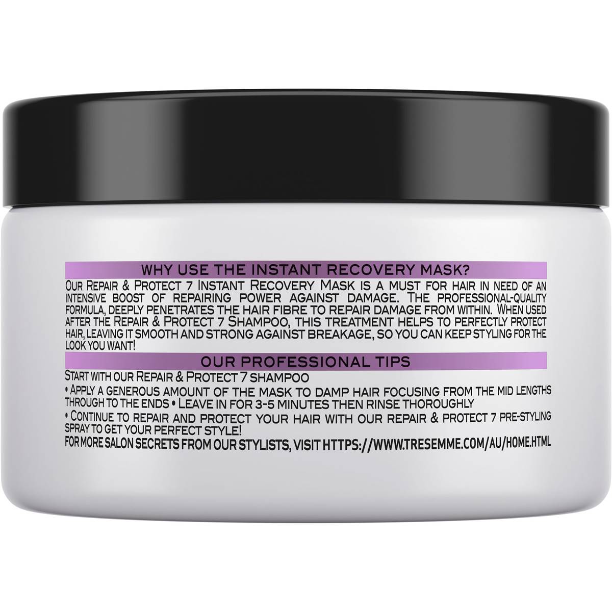 Tresemme Repair & Protect 7 Instant Recovery Mask 300ml | Woolworths