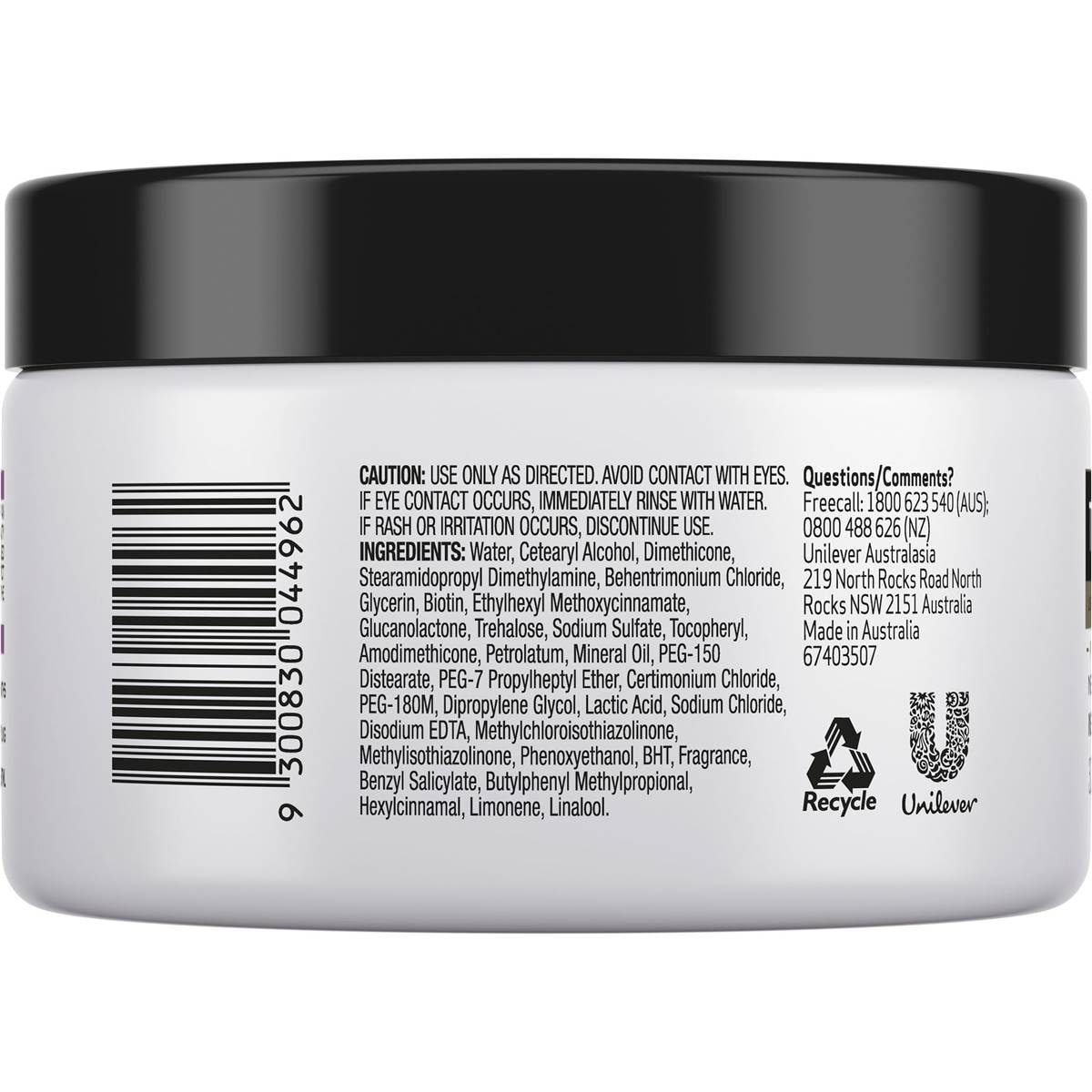 Tresemme Repair & Protect 7 Instant Recovery Mask 300ml | Woolworths