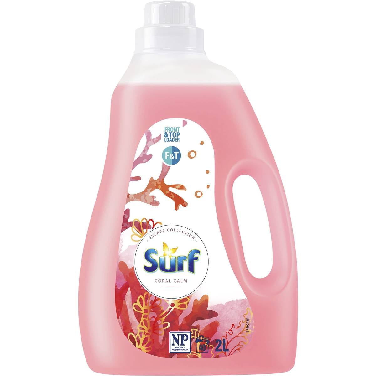 Surf Coral Calm Laundry Liquid 2l | Woolworths