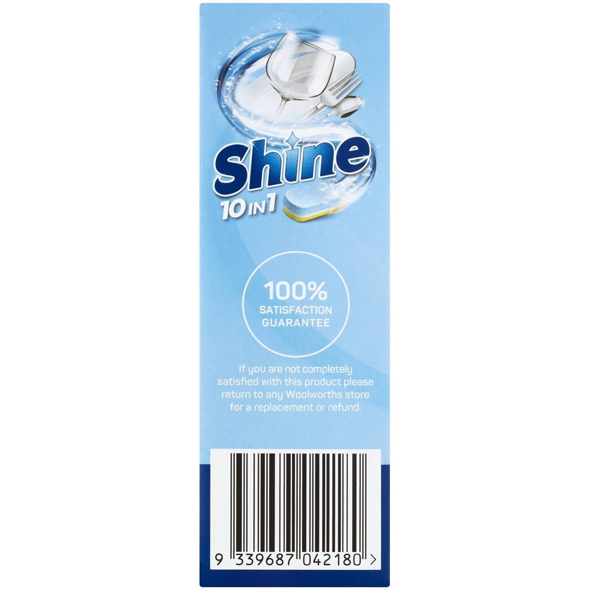 Shine Dishwasher Tablets 10-in-1 30 Pack | Woolworths