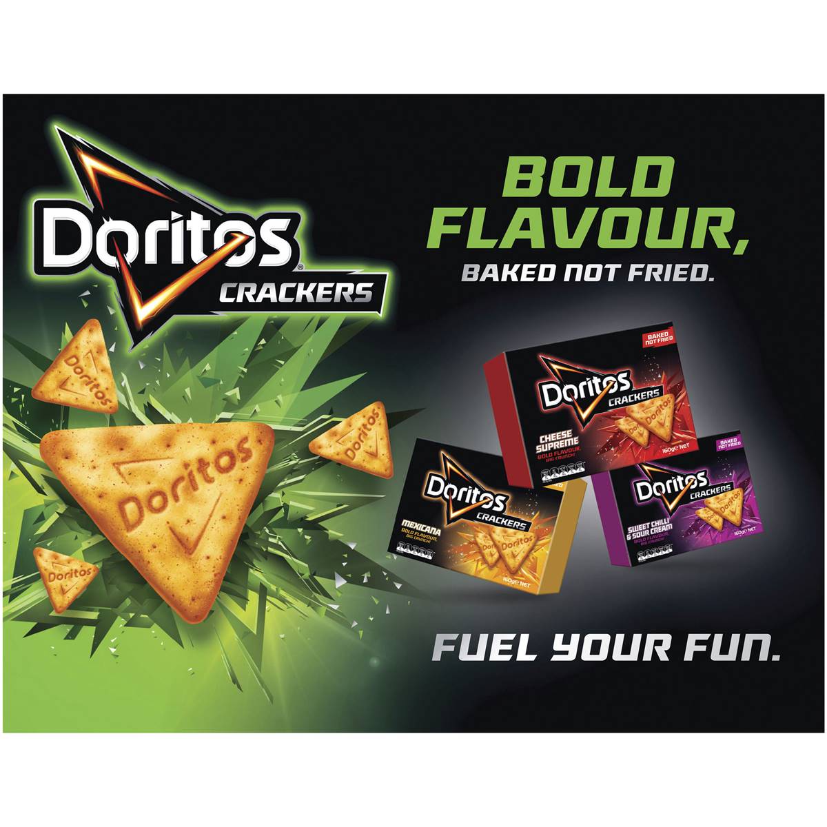 Doritos Crackers Texan Bbq 160g | Woolworths