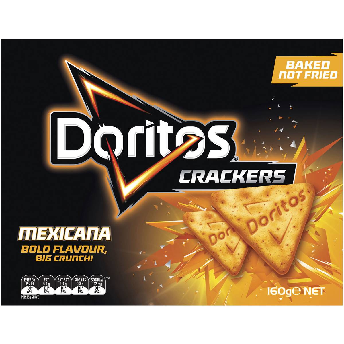 Doritos Crackers Mexicana 160g | Woolworths