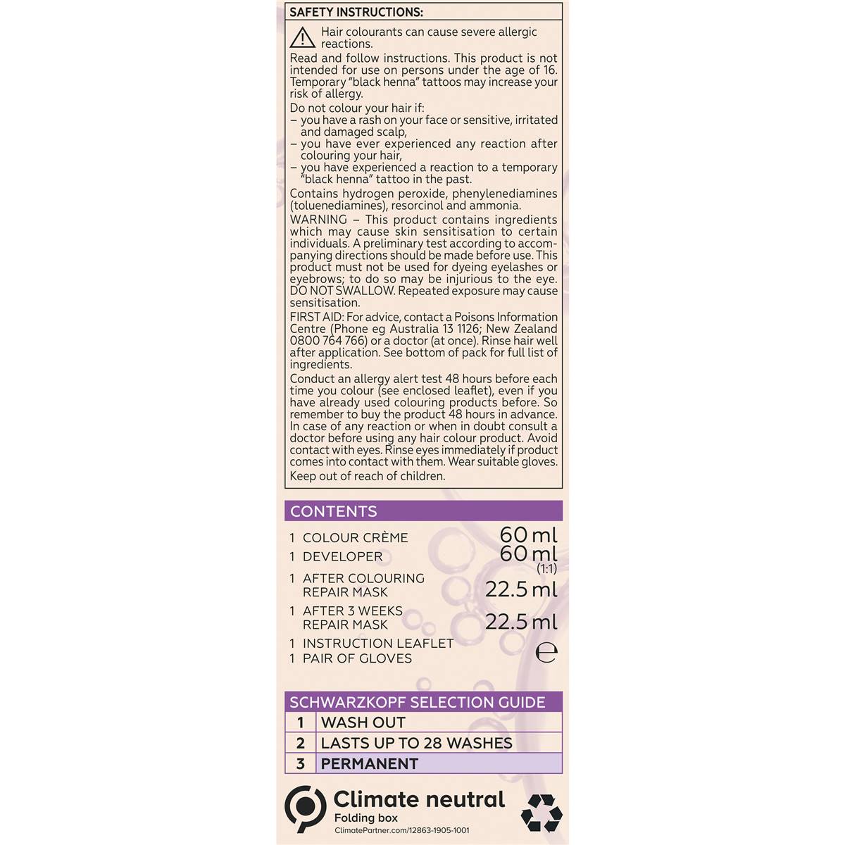 Schwarzkopf Colour Specialist 6.88 Rich Ruby Permanent Colour Each ...