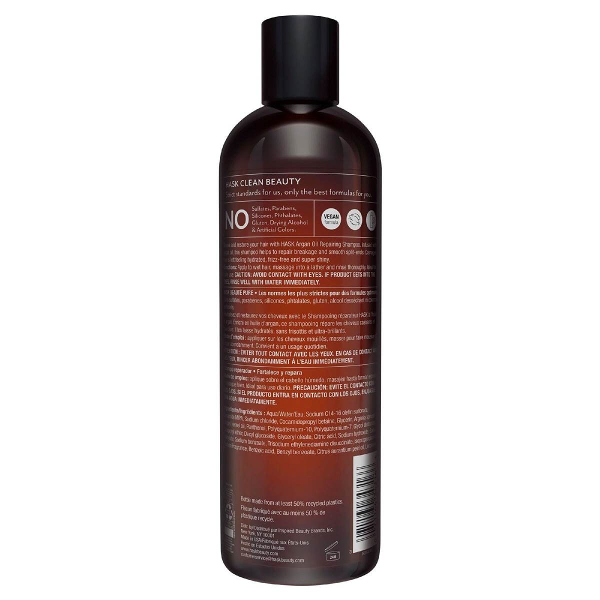 Hask Argan Oil Repairing Shampoo 355ml | Woolworths