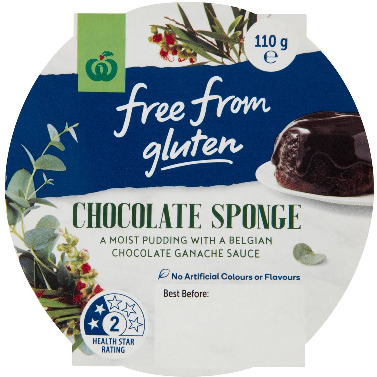 Woolworths Free From Gluten Chocolate Sponge Pudding 110g | Woolworths