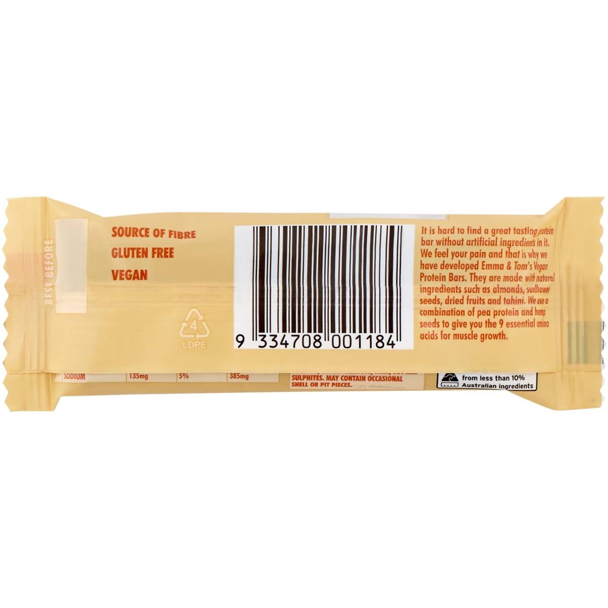 Emma & Tom's Salted Caramel Protein Bar 35g | Woolworths