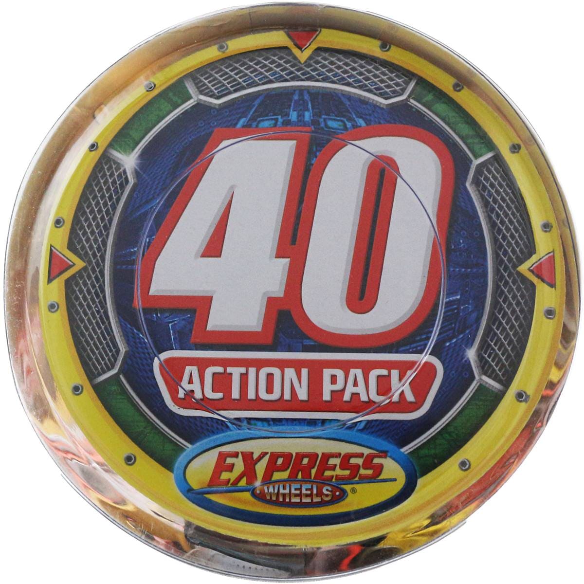 Express Wheels Jumbo Pack Of Action Cars With Mat 40 Pack | Woolworths