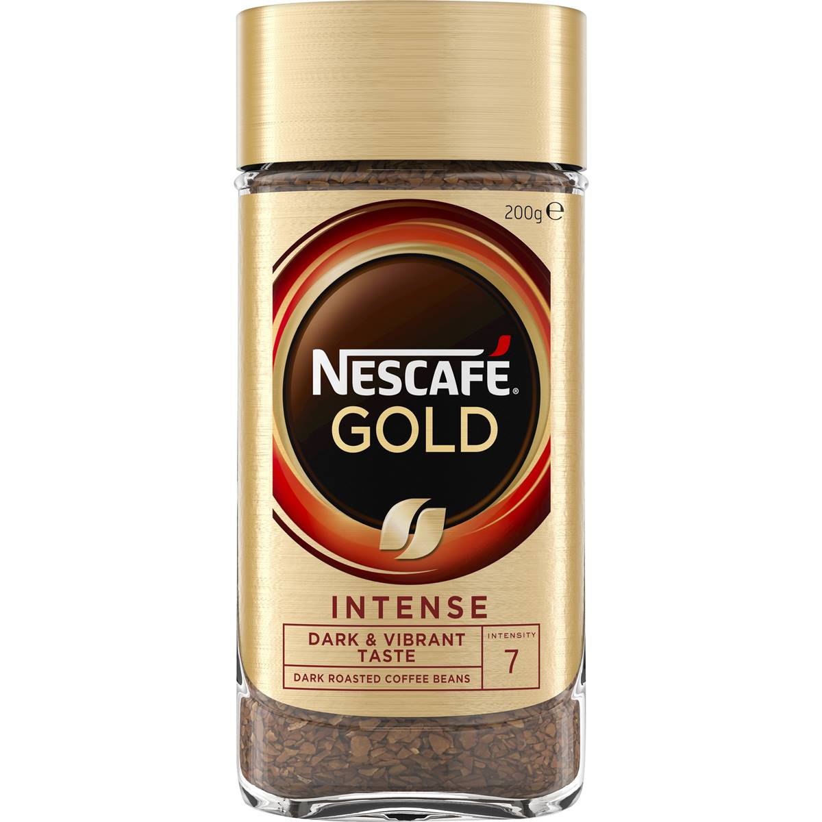 Nescafe Gold Intense Soluble Instant Coffee 200g | Woolworths