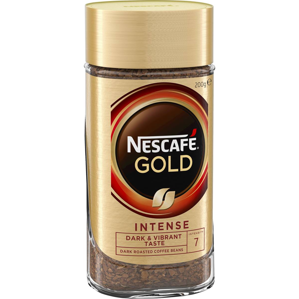 Nescafe Gold Intense Soluble Instant Coffee 200g | Woolworths