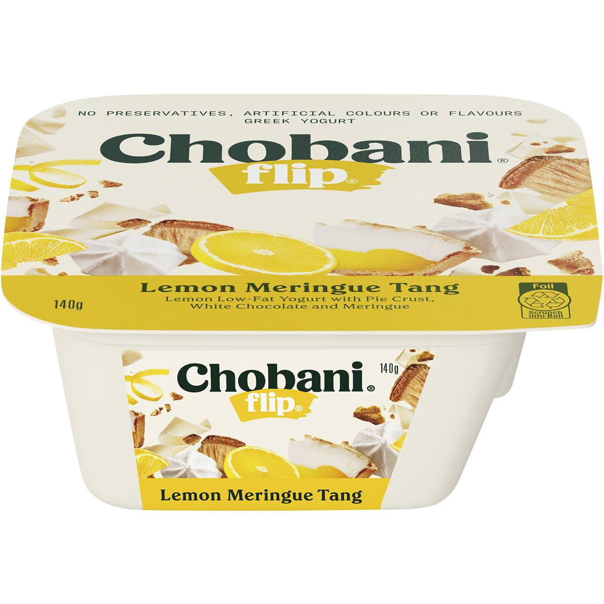 Chobani Flip Lemon Meringue Tang 140g | Woolworths