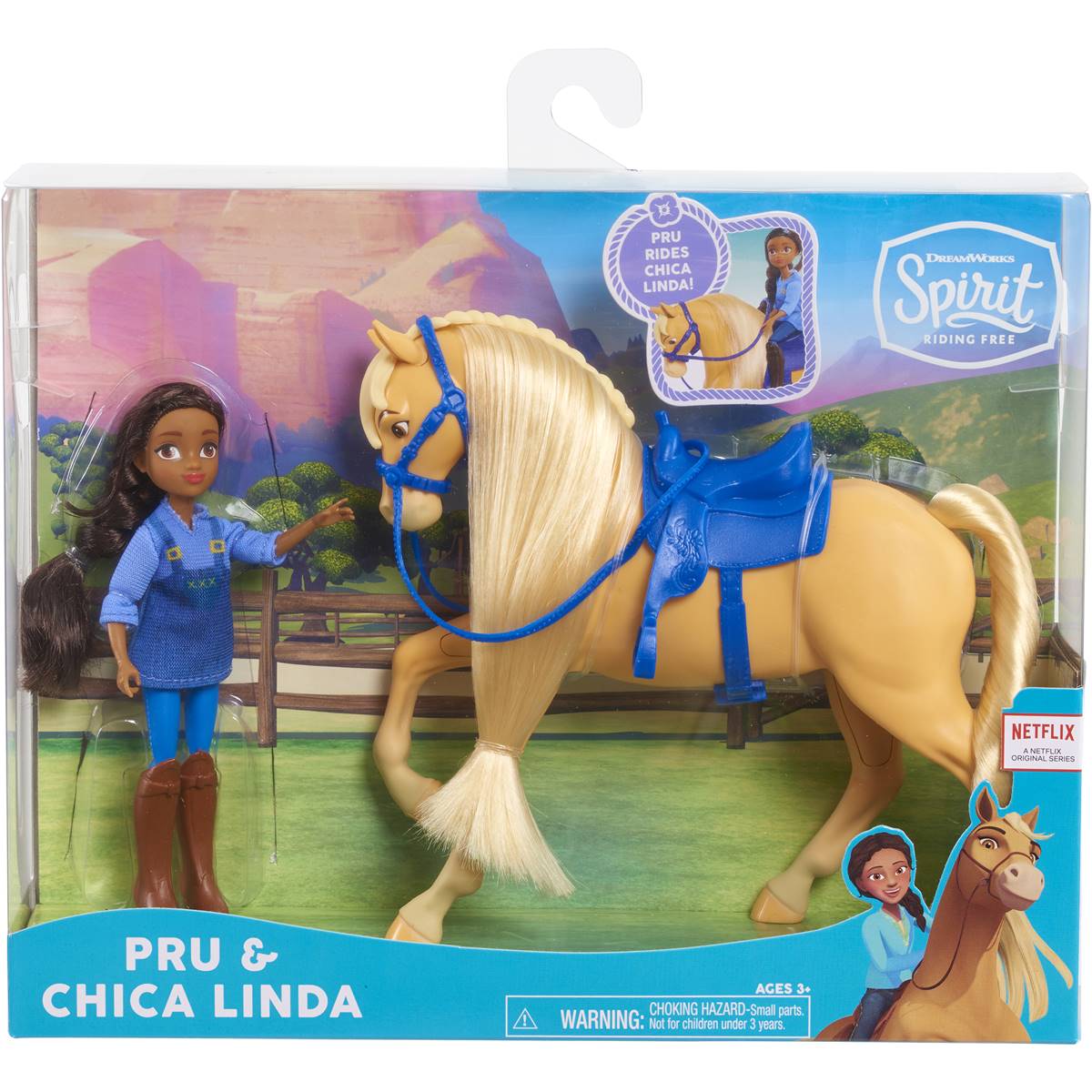 Dreamworks Spirit Doll And Horse Set Each | Woolworths