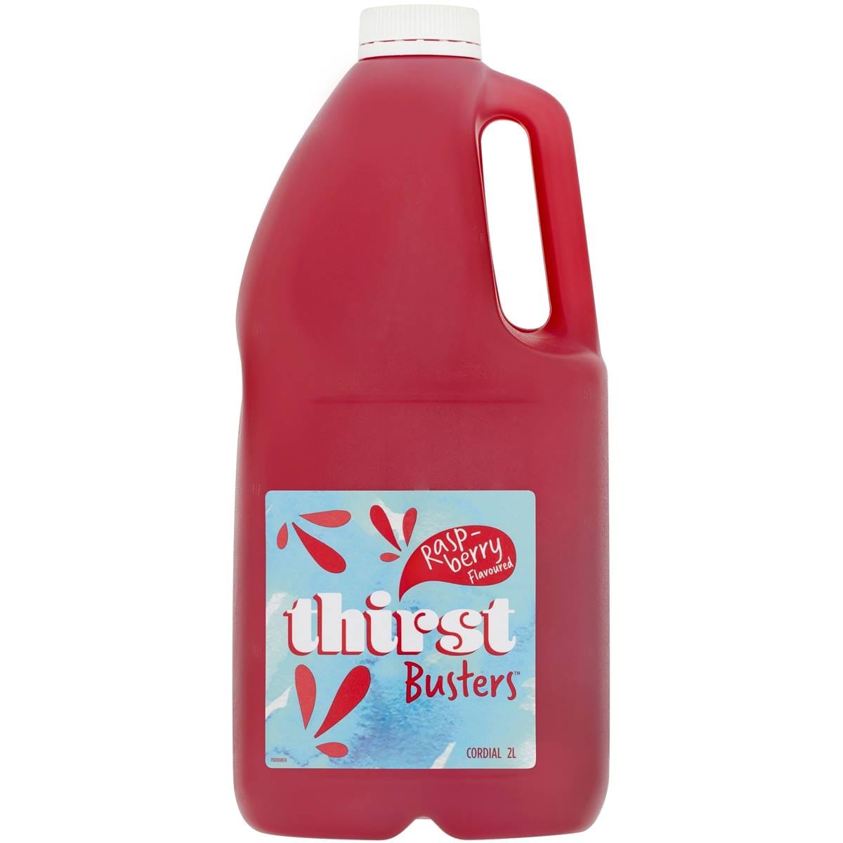 Thirst Busters Raspberry Cordial 2l | Woolworths