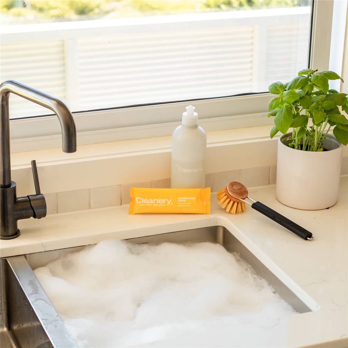 Cleanery Dishwashing Liquid Powder Refill Citrus 30g | Woolworths