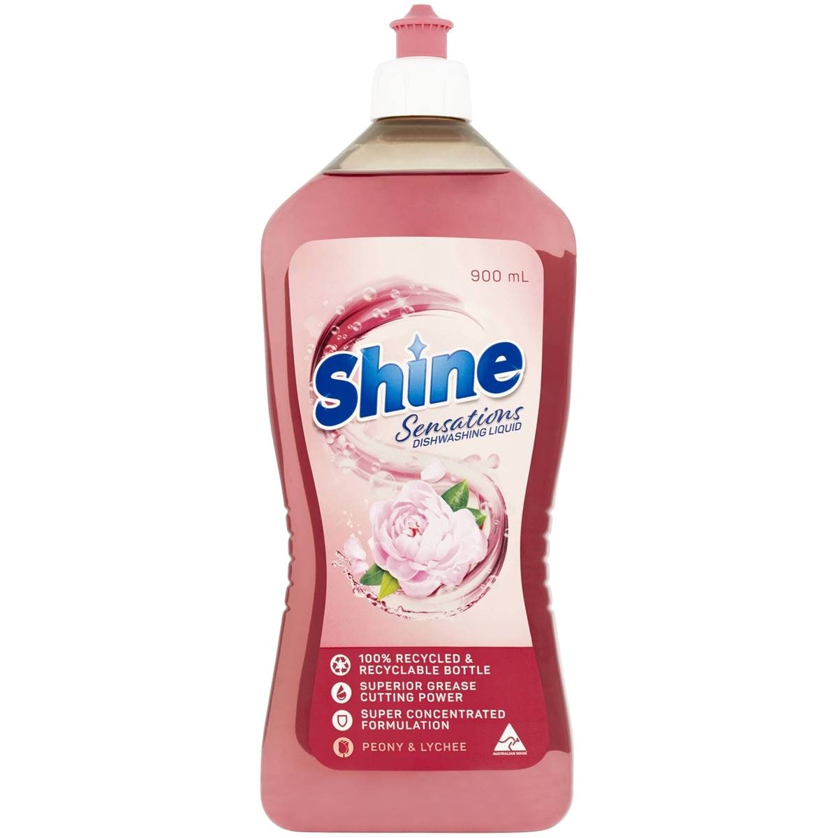 Shine Infusions Dishwashing Liquid Peony & Lychee 900ml | Woolworths