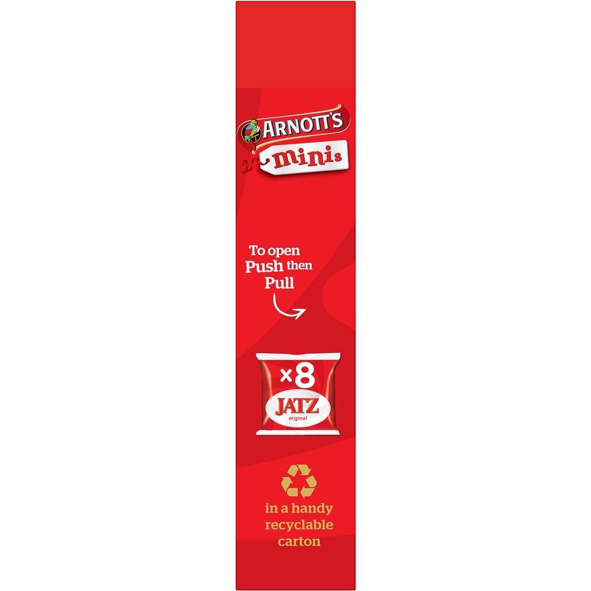 Arnott's Jatz Mini Multipack 184g | Woolworths