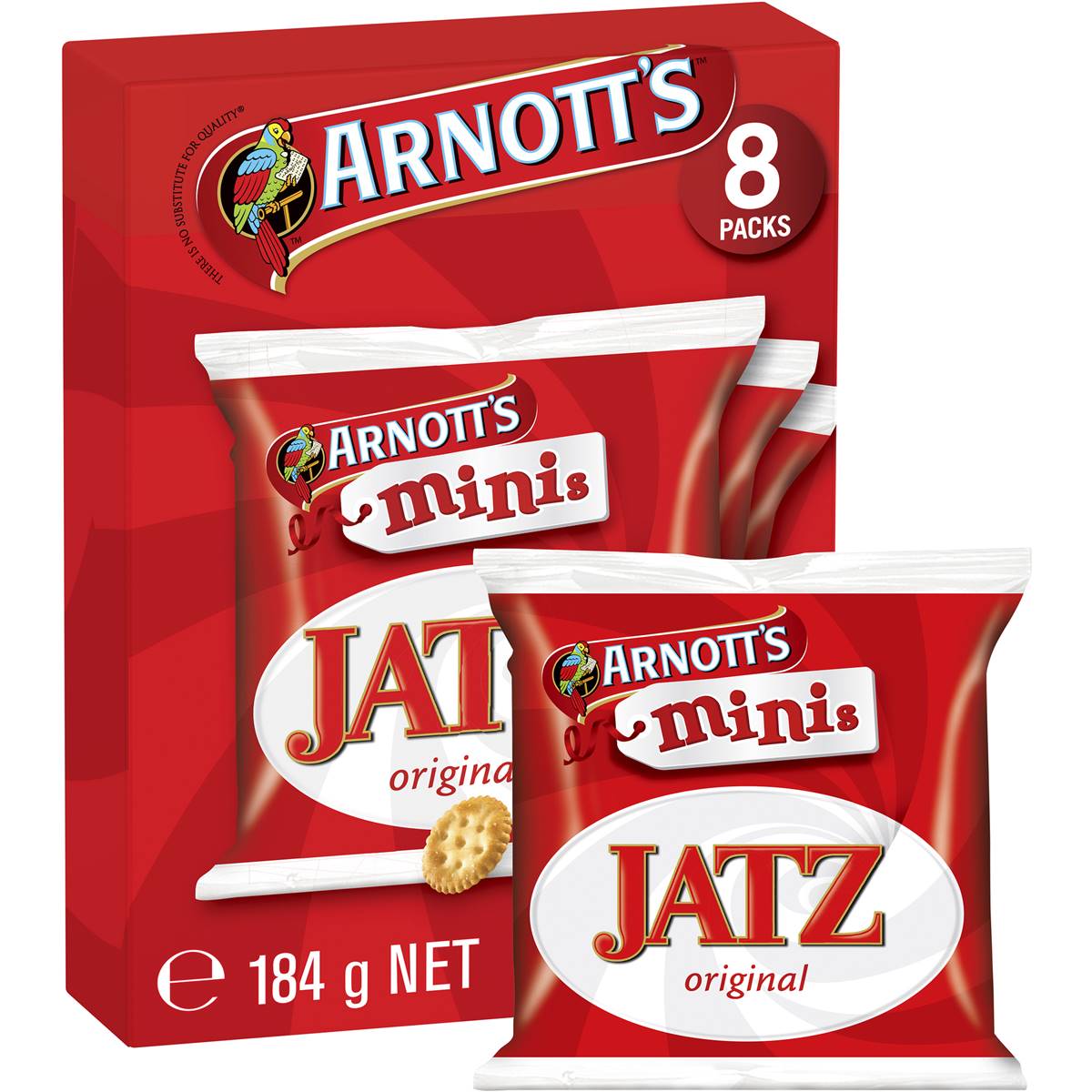 Arnott's Jatz Mini Multipack 184g | Woolworths
