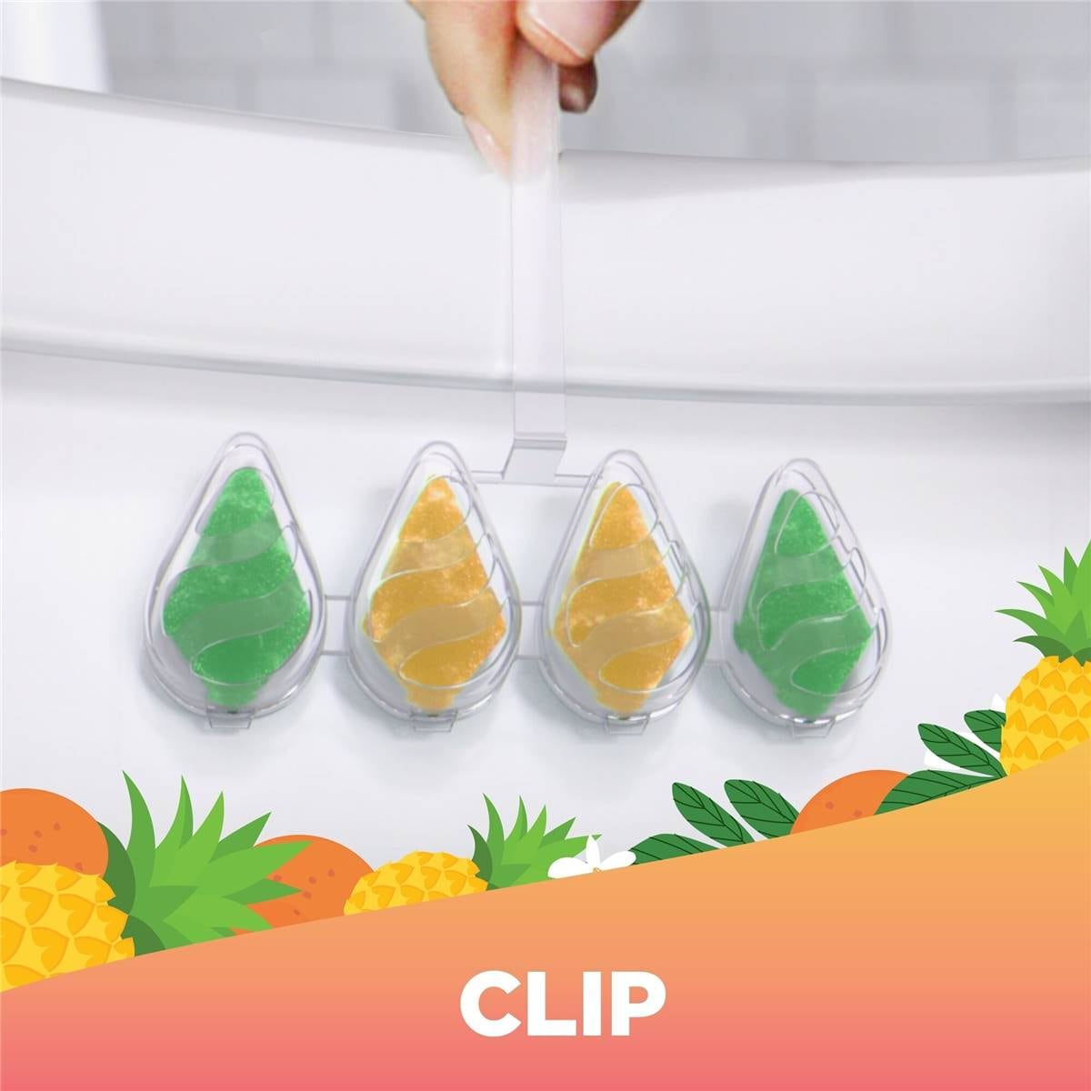 Duck Toilet Cleaner Active Foam Limited Edition Rim Block 38.6g ...