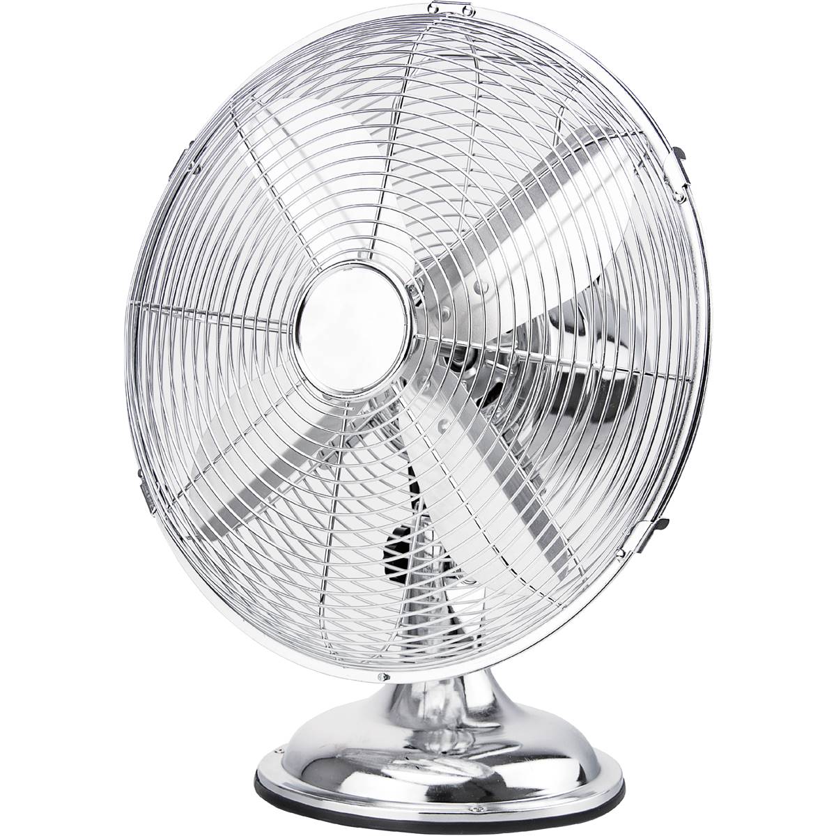 Adesso 30cm Chrome Fan Each | Woolworths