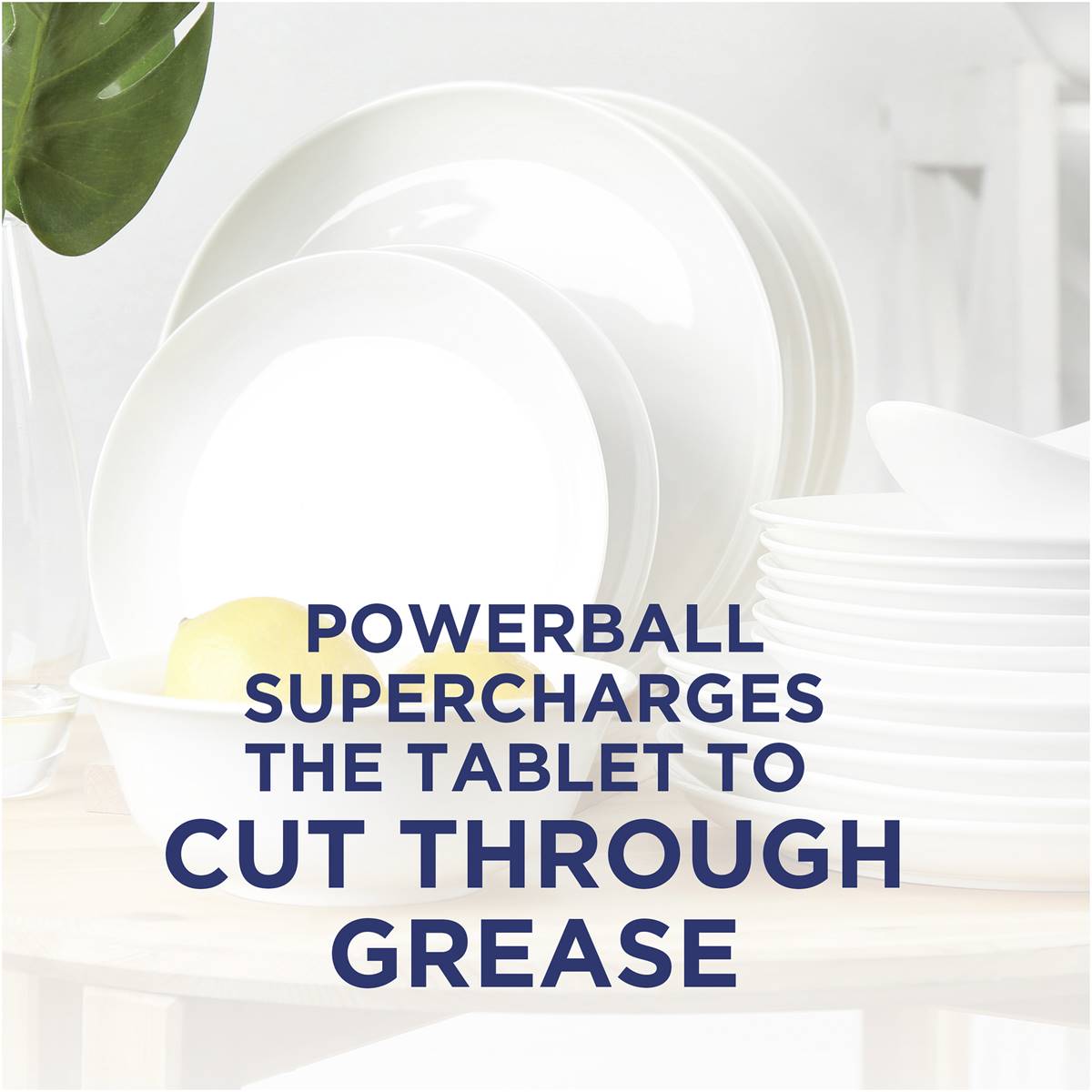 Finish Powerball All In One Dishwasher Tablets Lemon 120 Pack at Wilbur ...