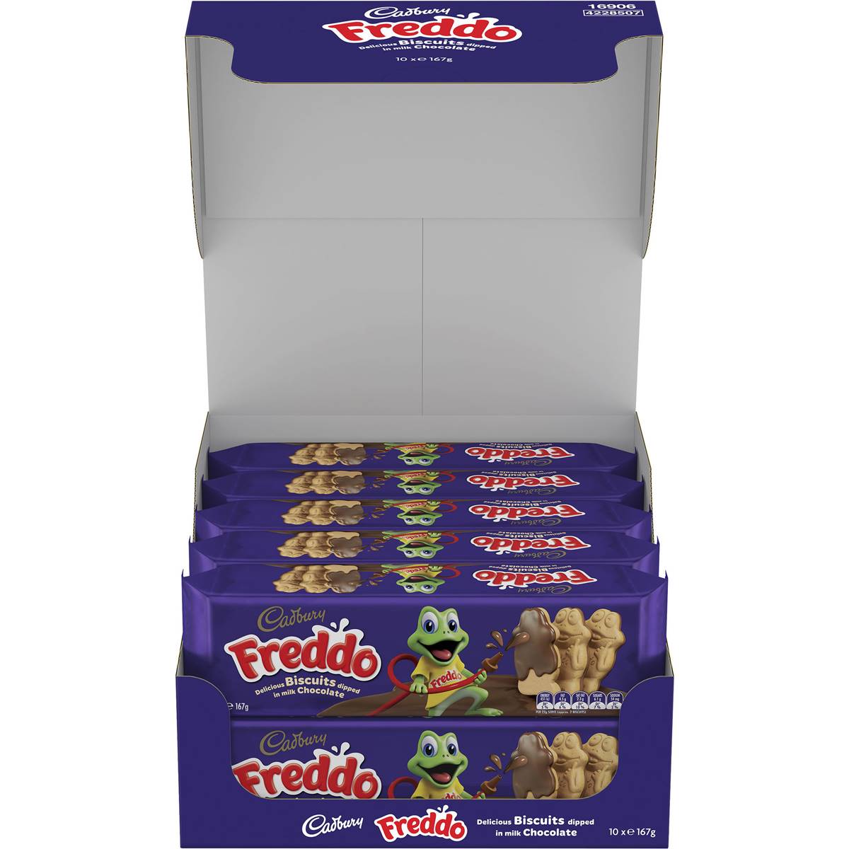 Cadbury Freddo Chocolate Biscuits 167g | Woolworths