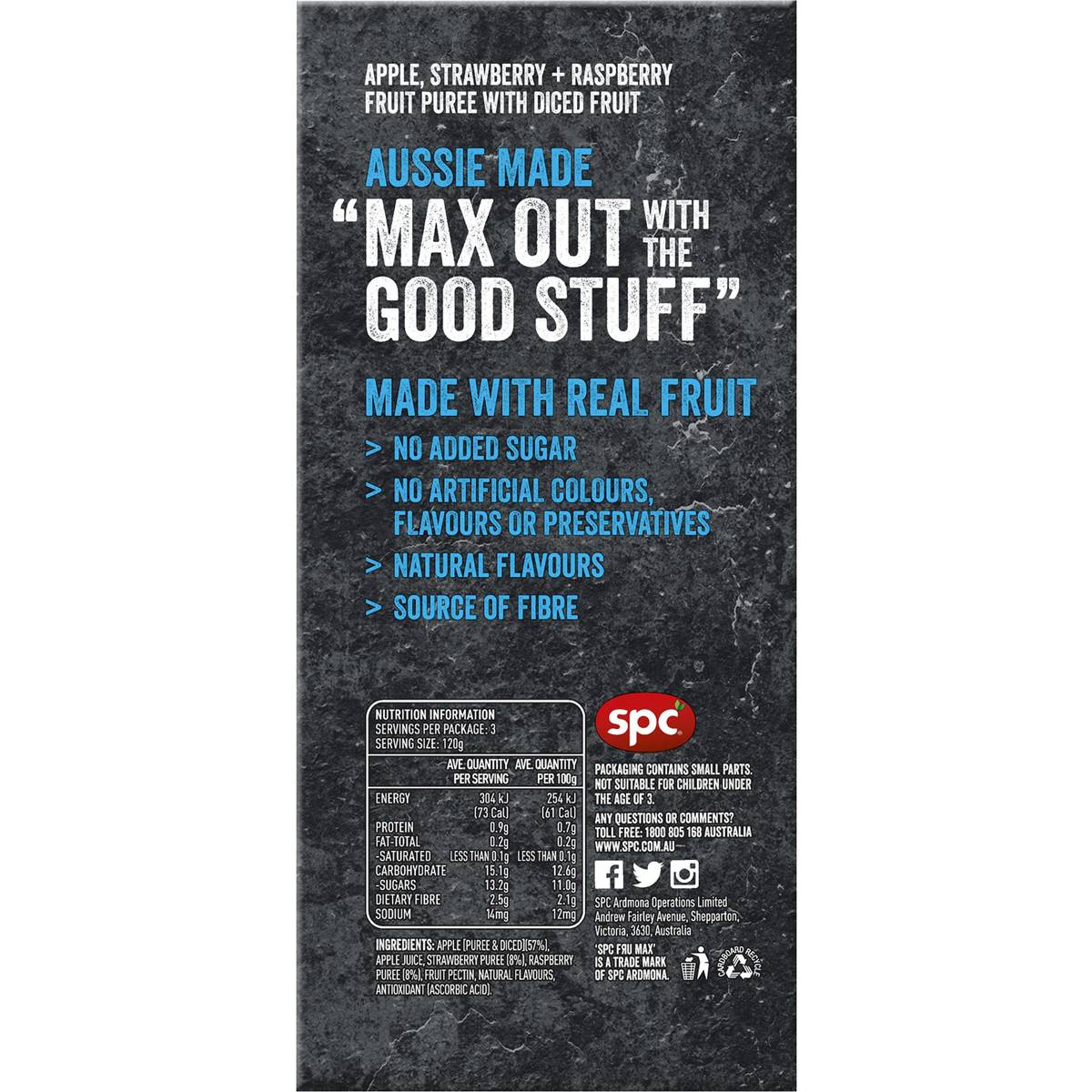 Spc Frumax Apple & Mixed Berry 3 Pack | Woolworths