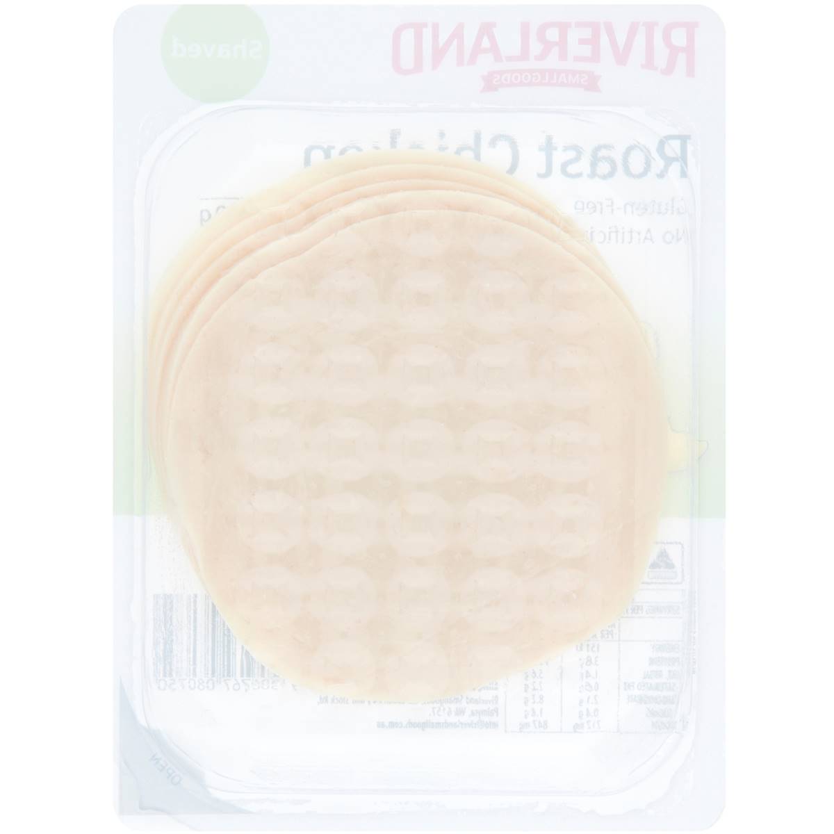 Riverland Chicken Shaved 80g | Woolworths