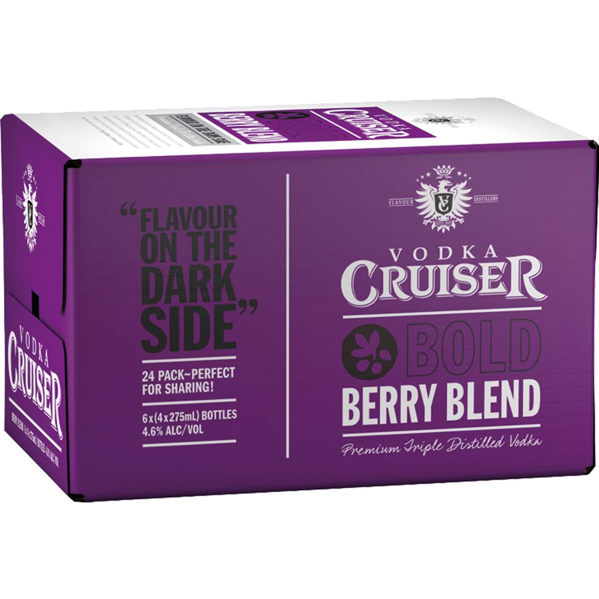 Vodka Cruiser Bold Berry Lend 24x275ml | Woolworths