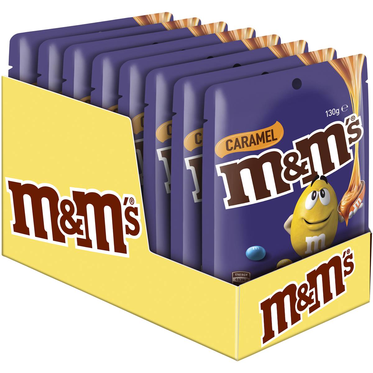 M&m's Caramel Chocolate Medium Bag 130g | Woolworths