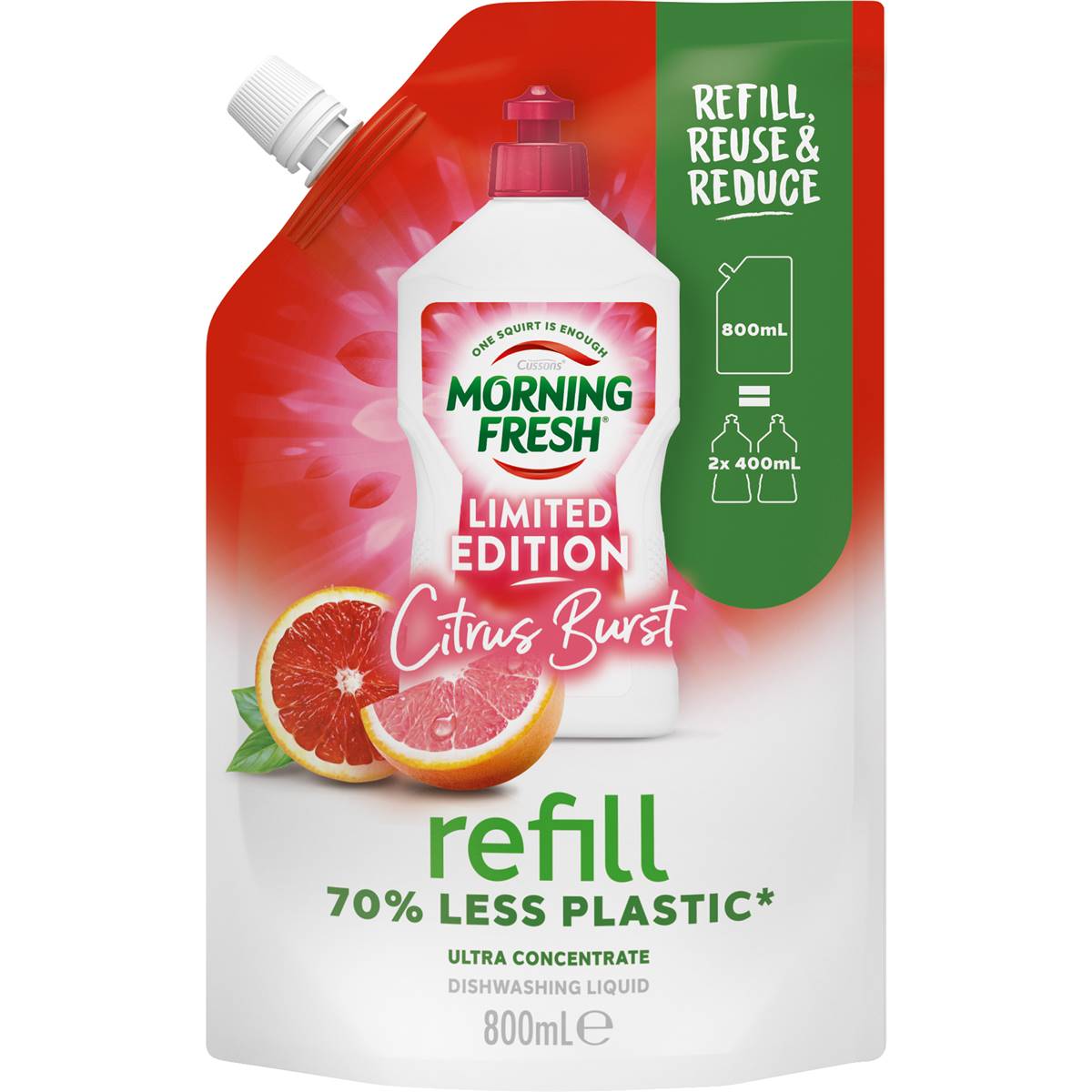Morning Fresh Dishwashing Liquid Refil Limited Edition Citrus Burst ...