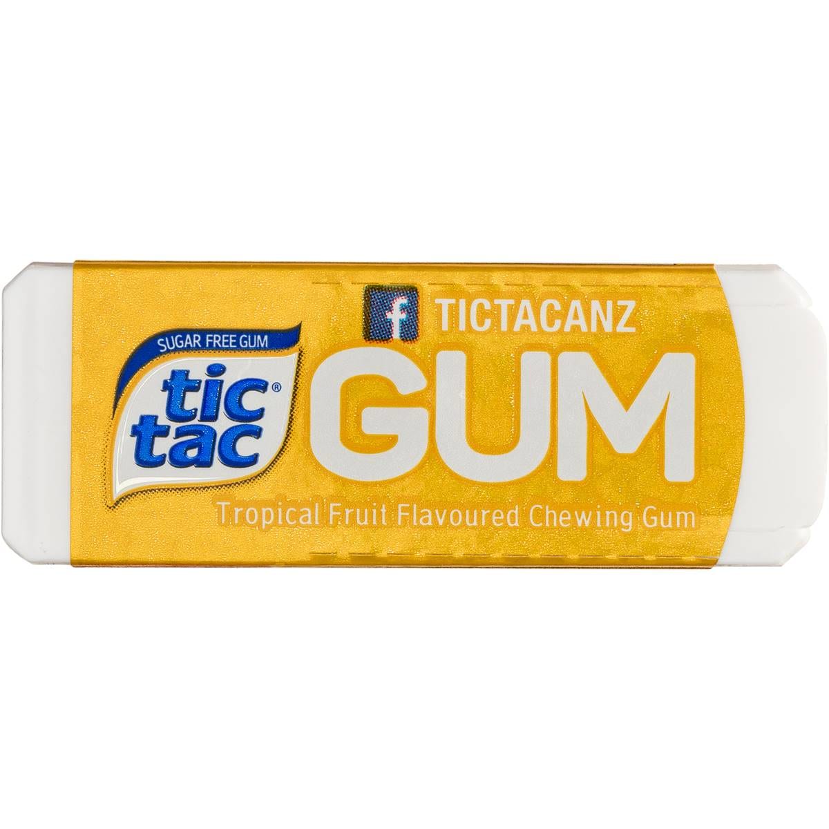 Tic Tac Gum Tropical 23.3g | Woolworths
