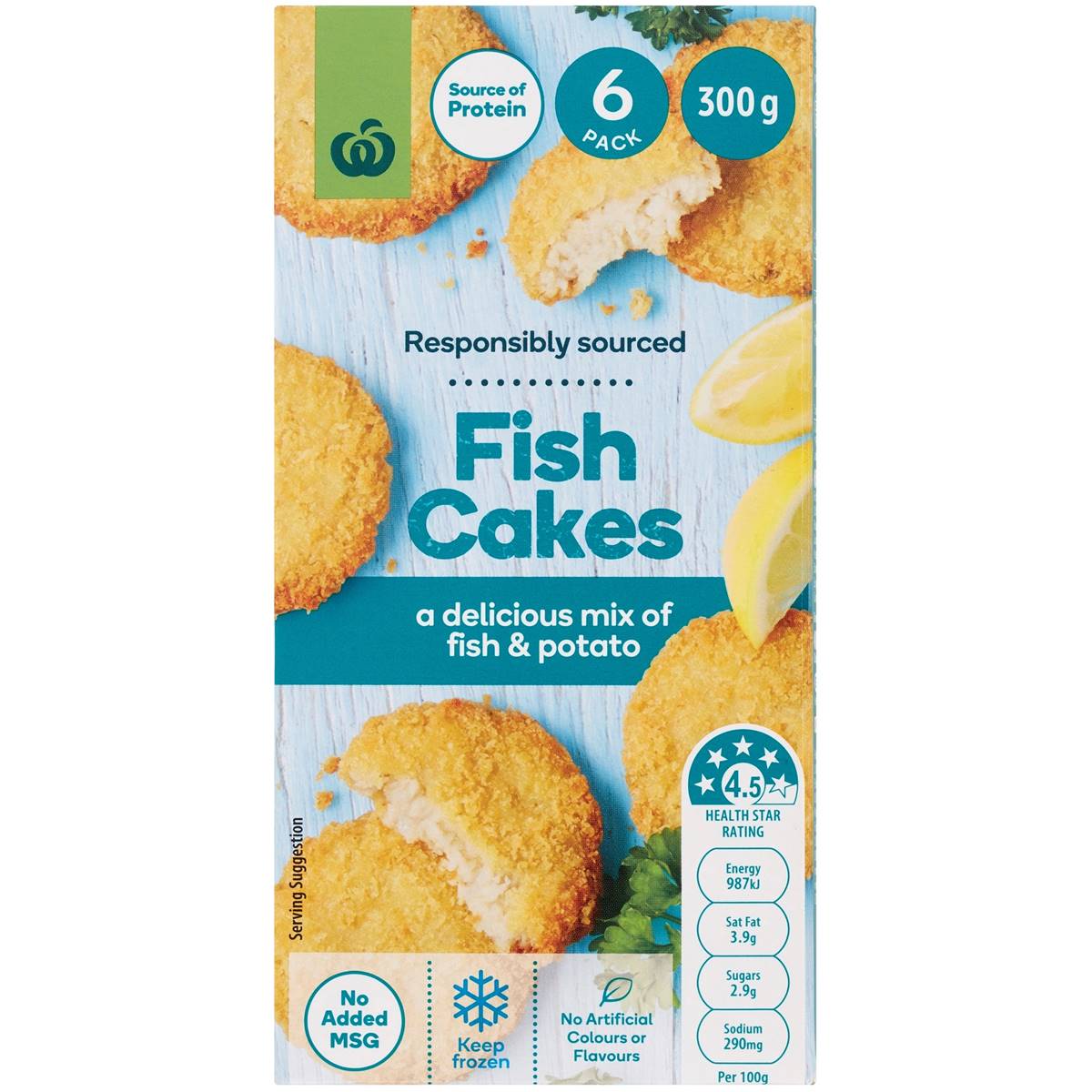 Woolworths Fish Cakes 6 Pack | Woolworths