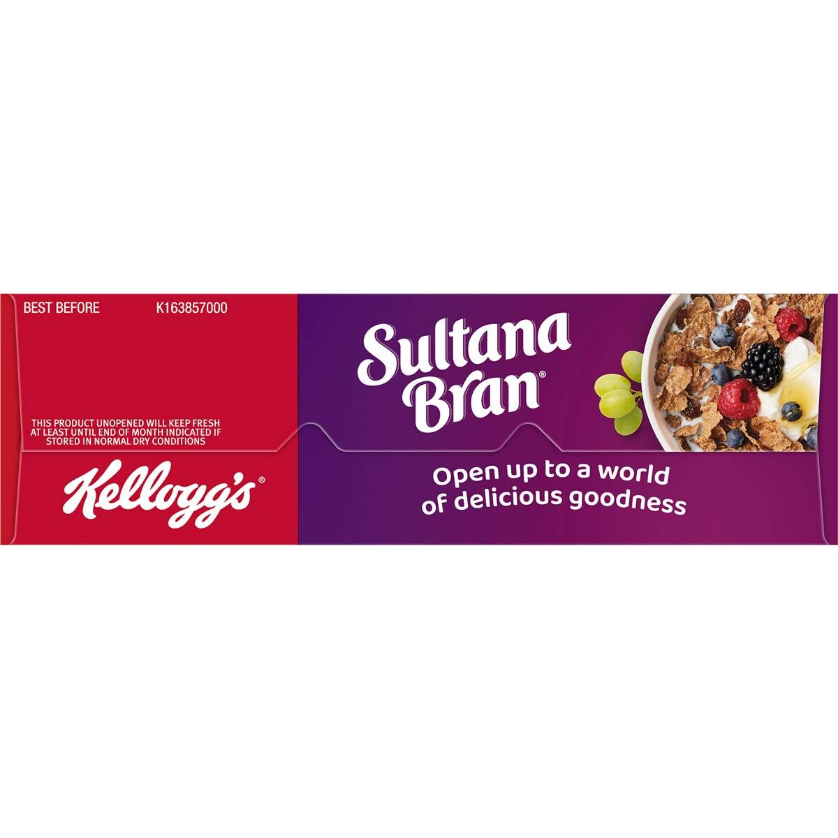 Kellogg's Sultana Bran High Fibre Breakfast Cereal 420g | Woolworths Kellogg's Sultana Bran High Fibre Breakfast Cereal 420g | Woolworths